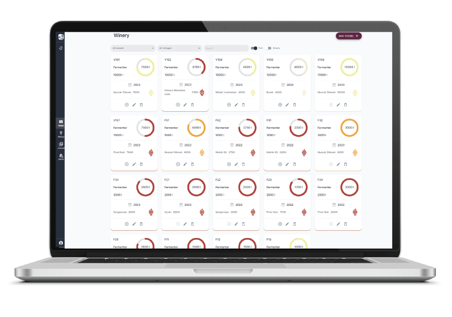 Winery management software